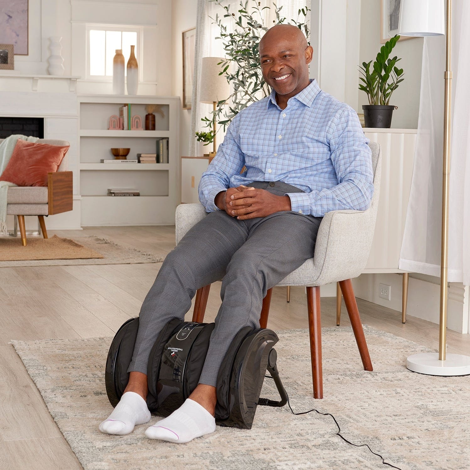 Air Compression Calf, Foot & Arm Massager w/ Heat — Medic Therapeutics